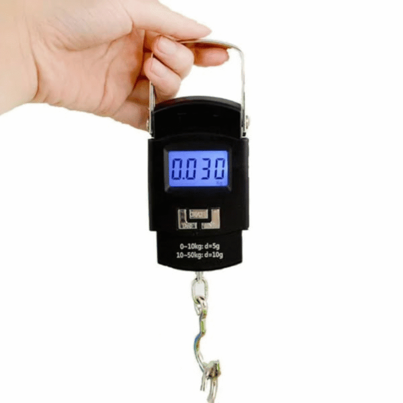 50kg Portable Handheld Hook Weighing Scale - Luvly Household Collections