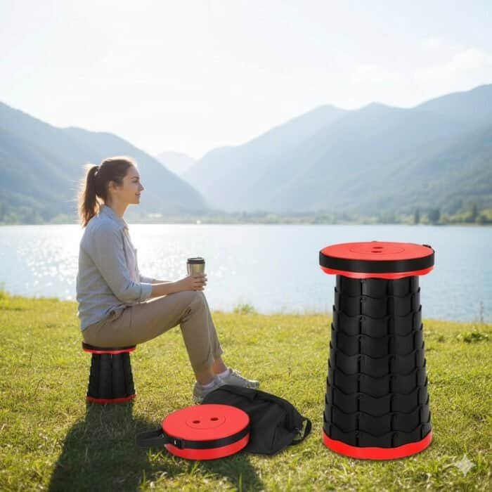 Retractable Portable Stool - Luvly Household Collections