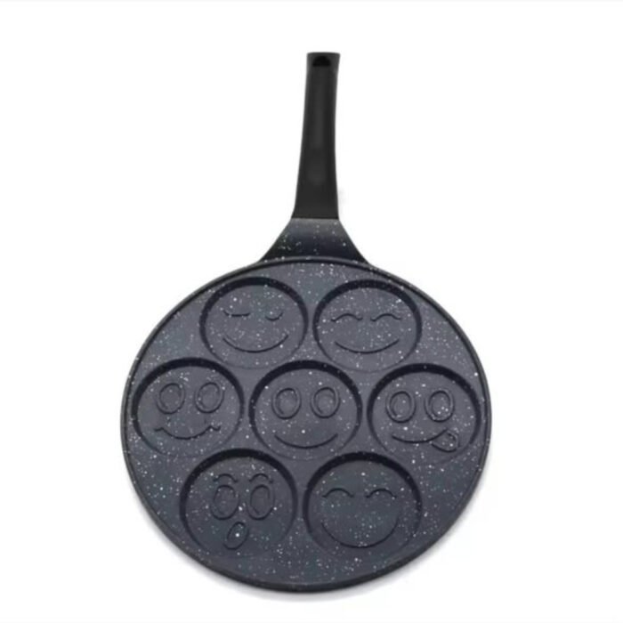 Die-Cast Aluminium Smiling Face Kids Frying Pan - Luvly Household ...
